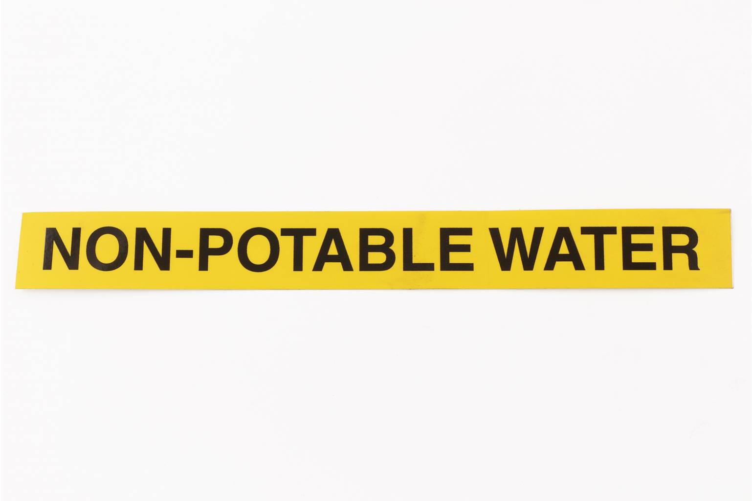 Accuform 1 X 9 NPW LABEL | acflchl535vsp | ohcanadasupply.ca
