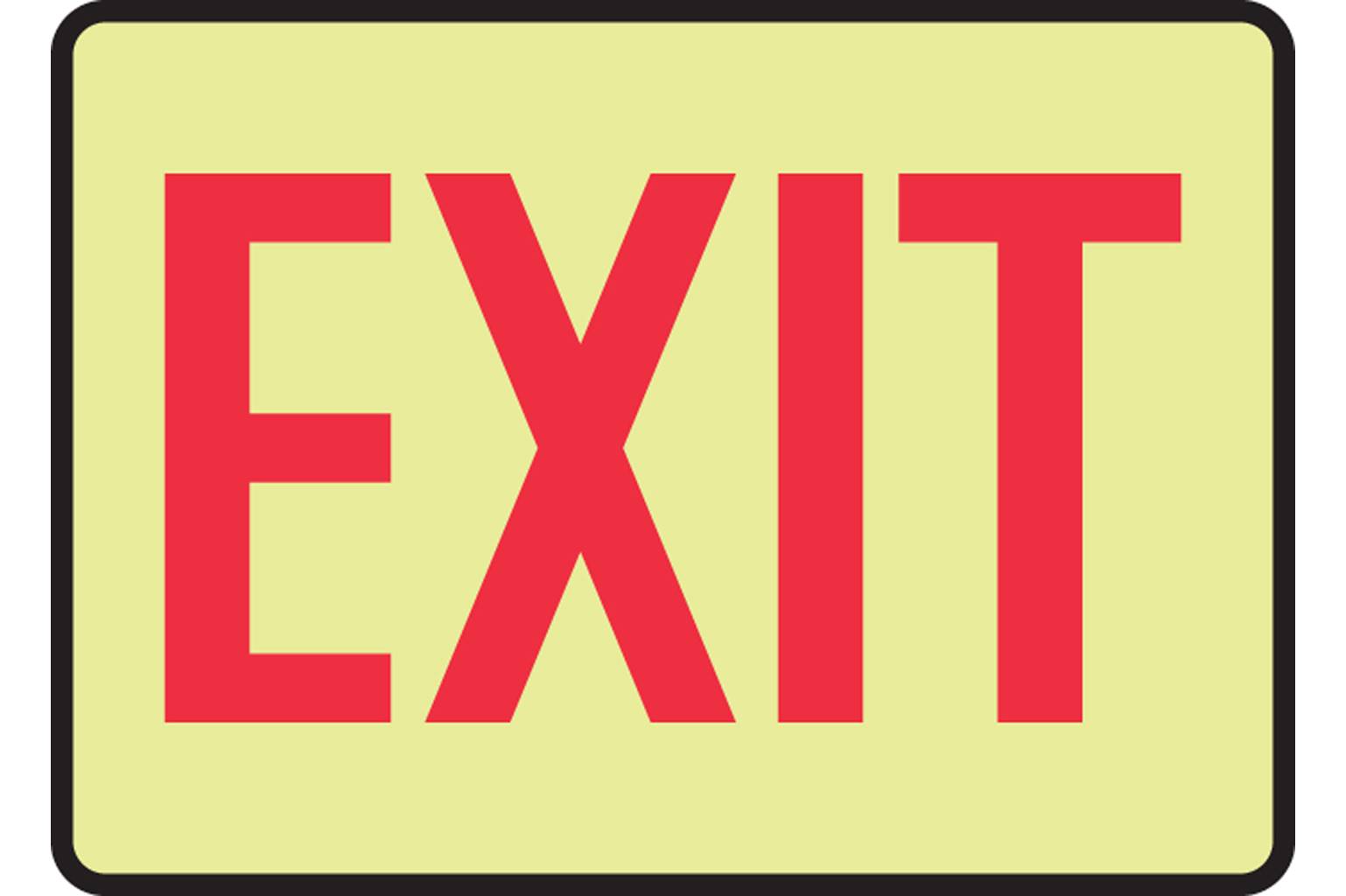 Entrance and Exit Signs Collection | Canadian Industrial Supply