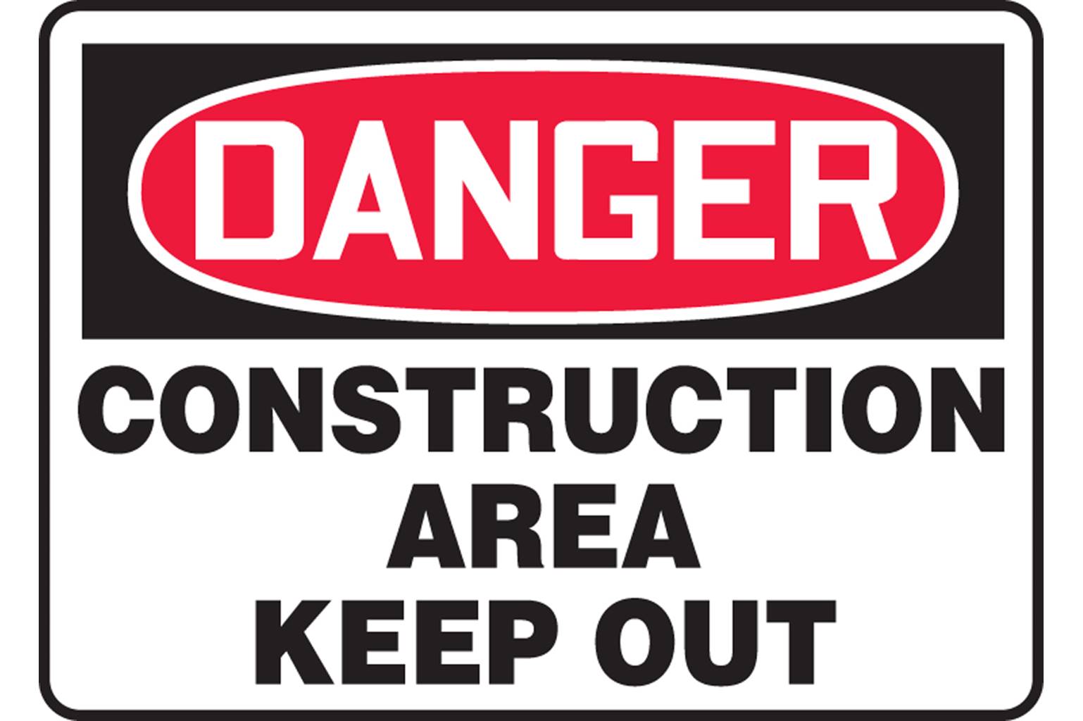 Accuform 10 X 14 DANGER CAKO SIGN | acfmadm014vp | ohcanadasupply.ca