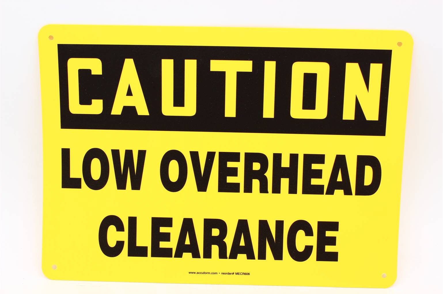 Accuform 10 X 14 CAUTION LOC SIGN | acfmecr606vp | Gregg Distributors LP