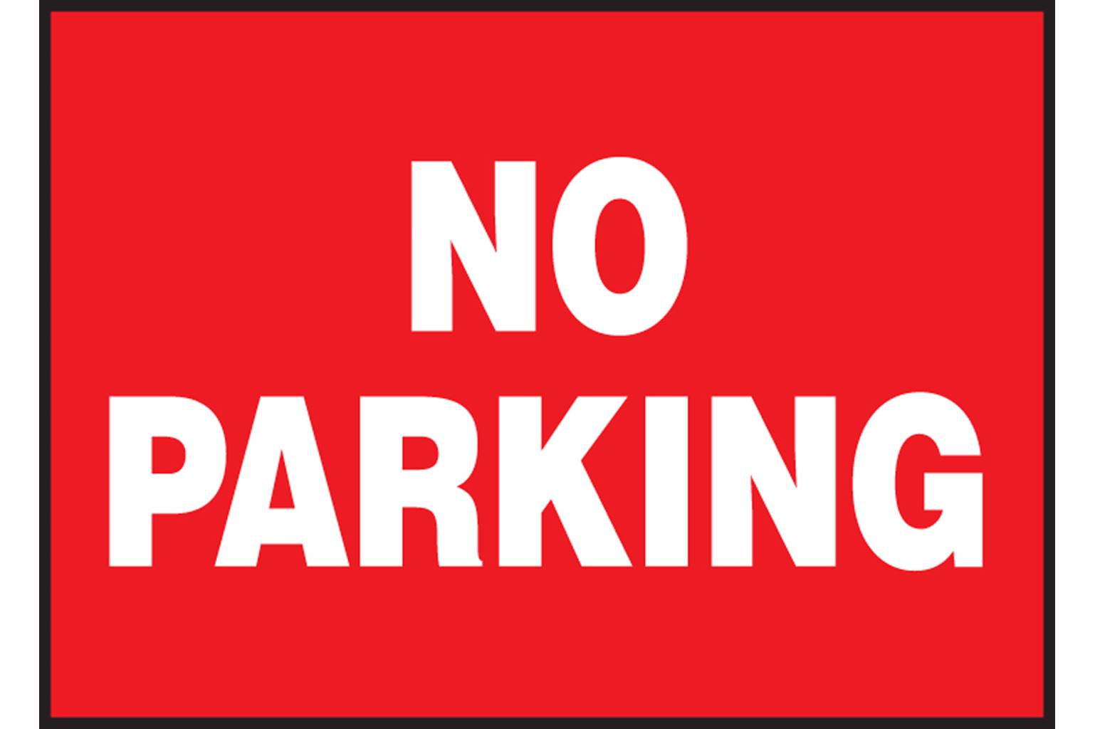 Accuform 10 X 14 NO PARKING SIGN | acfmpcr505 | Gregg Distributors LP