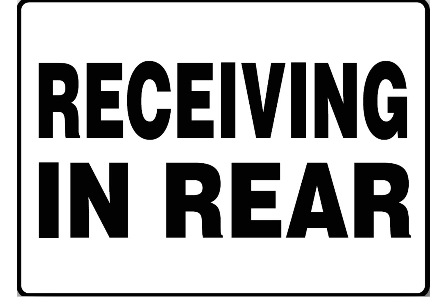 Traffic, Vehicle and Warehousing Signs Collection | Canadian Industrial ...