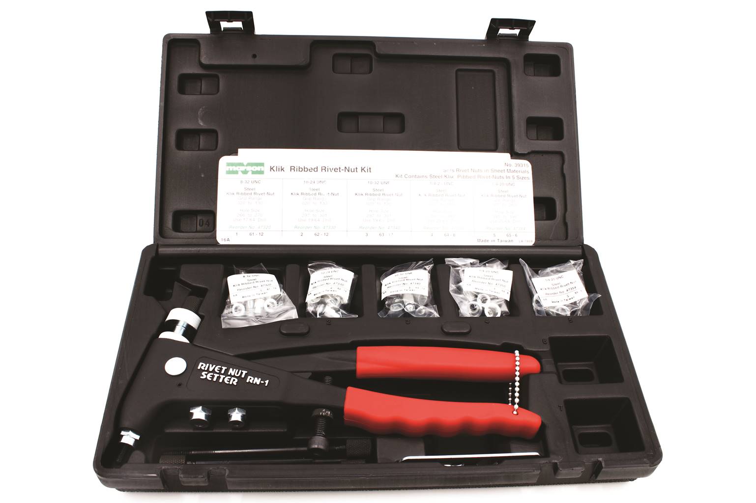 Marson RIBBED RIVET-NUT KIT | alc39315 | ohcanadasupply.ca