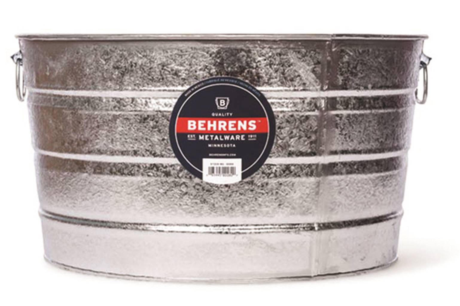 Behrens HOT-DIPPED STEEL ROUND TUBS | bhr00086 | ohcanadasupply.ca