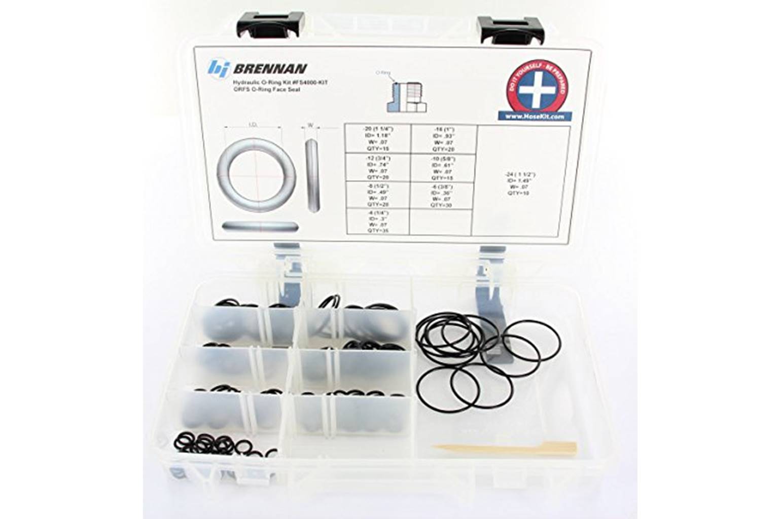 Panama 70 Piece Buna BSPP O-Ring Kit | bre9901kit | ohcanadasupply.ca