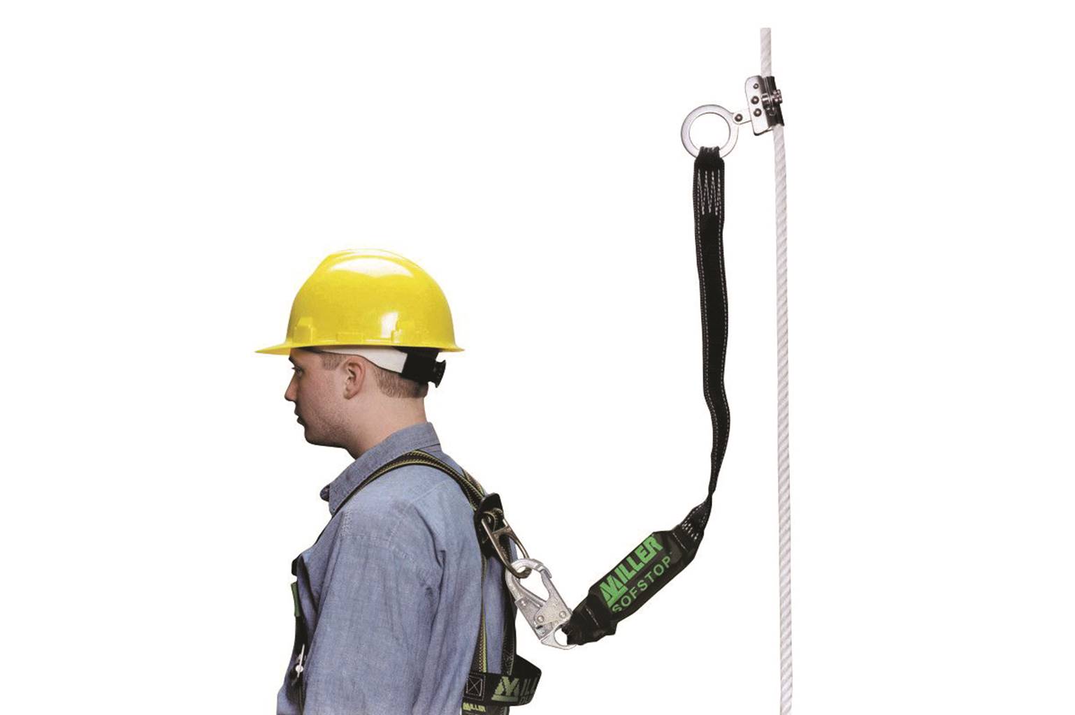 Honeywell SAFETY TRAILING ROPE GRAB WITH SOFSTOP LANYARD ...