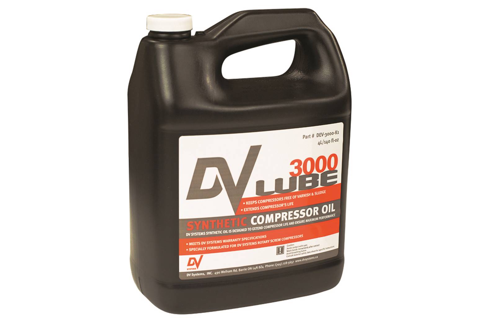 DV Systems Synthetic Rotary Screw Compressor Lubricant | devdev3000k1 ...