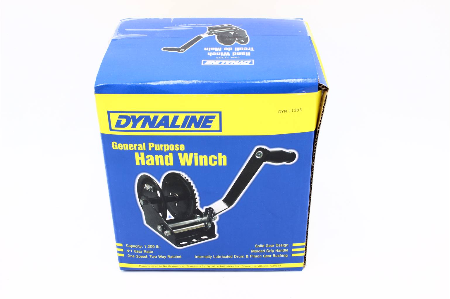 Dynaline 1200LB HAND WINCH | dyn11303 | ohcanadasupply.ca