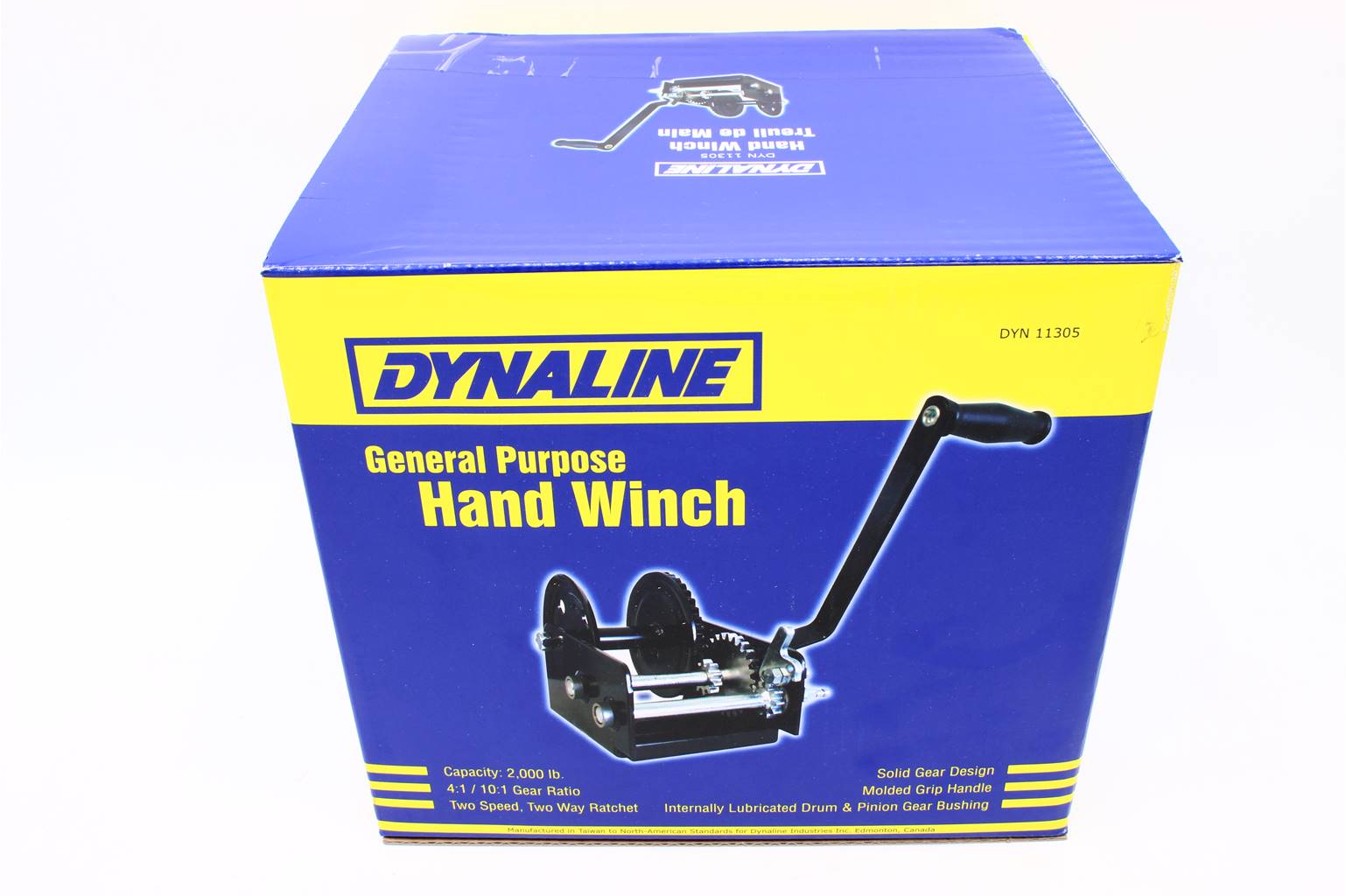 Dynaline 2000LB HAND WINCH | dyn11305 | Gregg Distributors LP