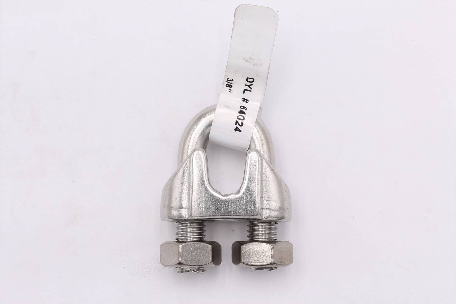 Dynaline 3/8" S.S. WIRE ROPE CLIPS | dyn64024 #R##N# #R##N# | Gregg ...