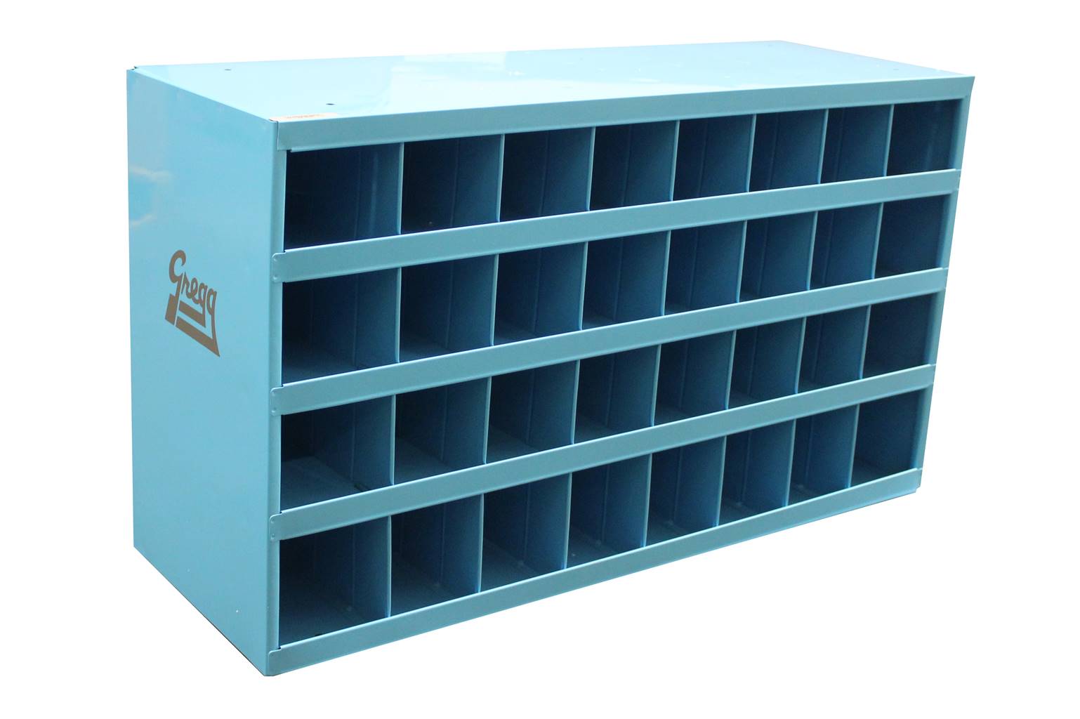 GDL 12" Deep Parts Bins With Slope Shelf Design – 32 Compartment Bins ...