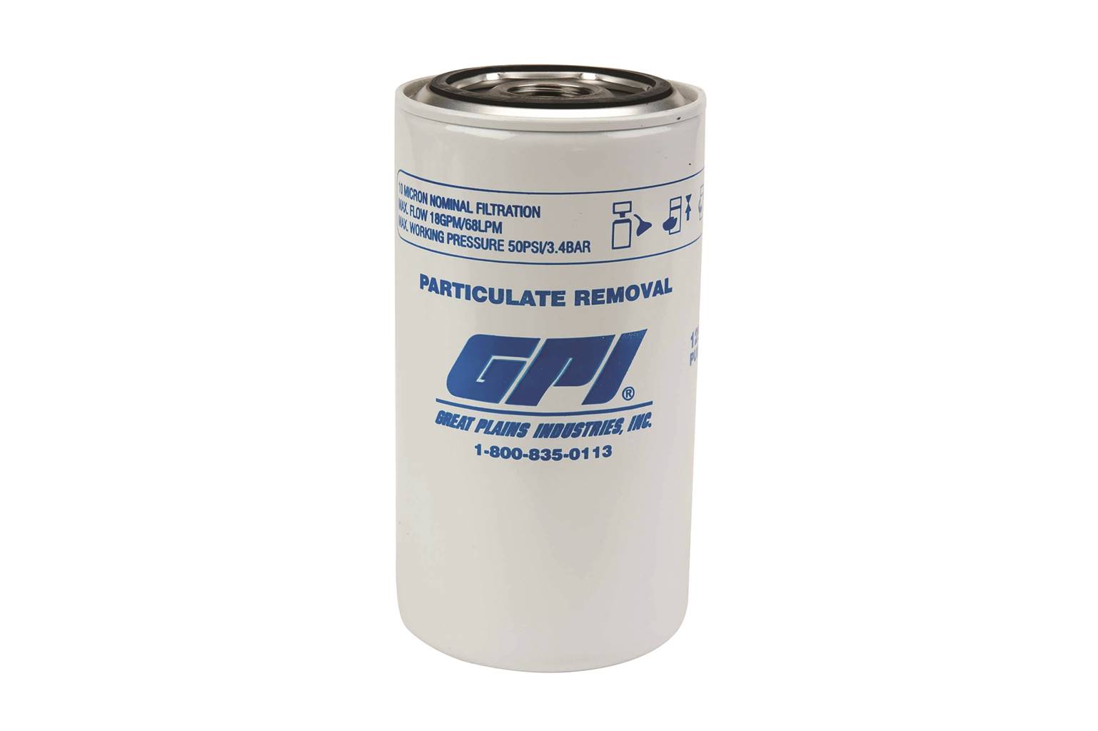 GPI PARTICLE FILTER 18GPM | gpi12930001 | ohcanadasupply.ca