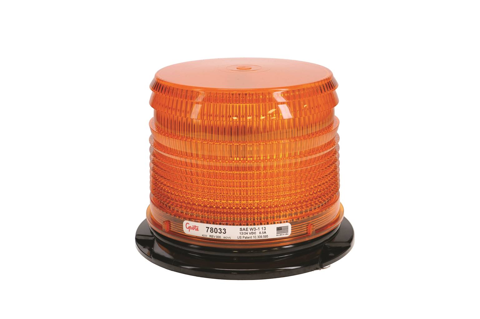 Grote LED SHORT LENS BEACON | gro78033ea | Gregg Distributors LP