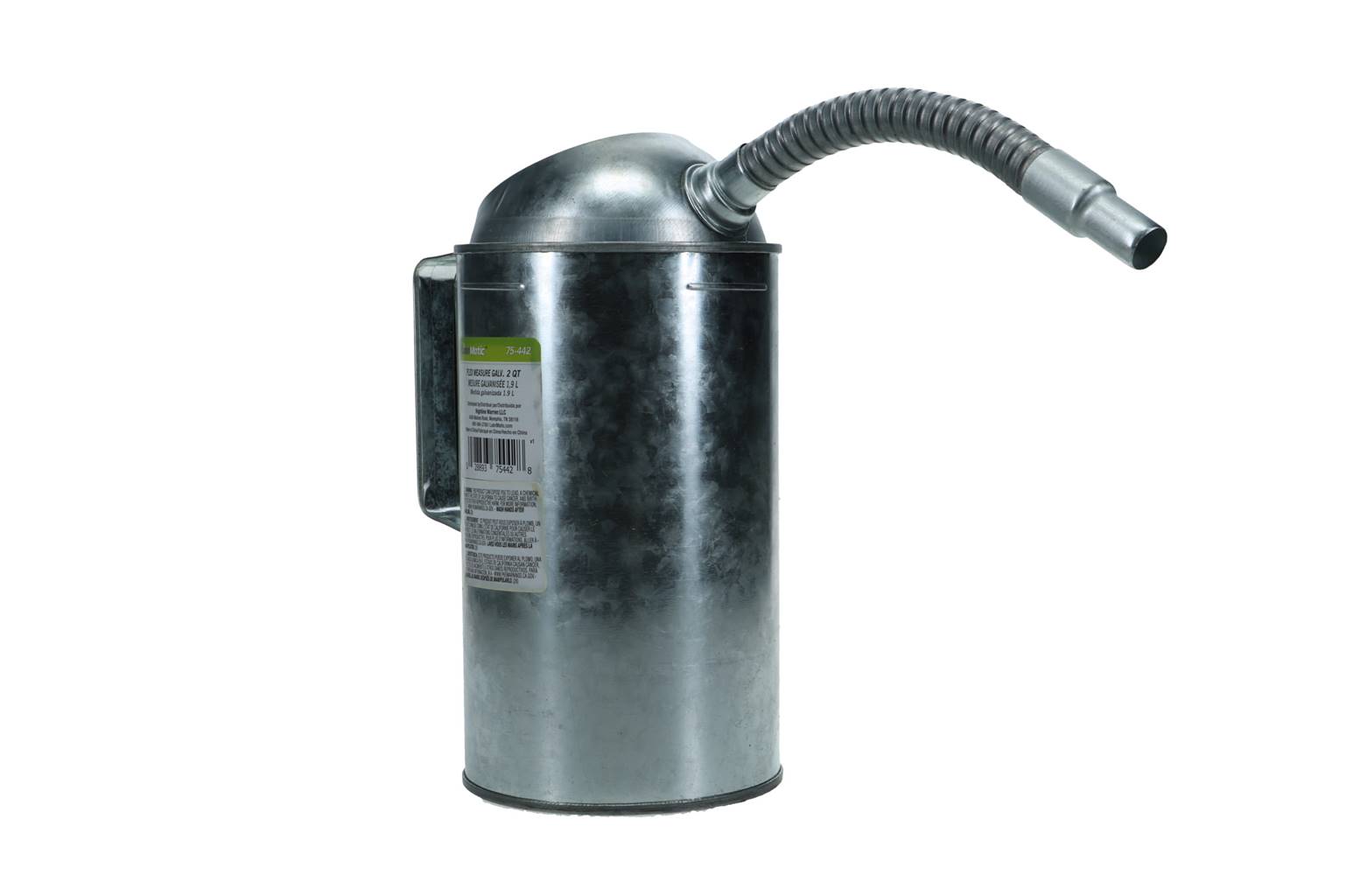 Plews Galvanized Measuring Container | iii75442 | ohcanadasupply.ca