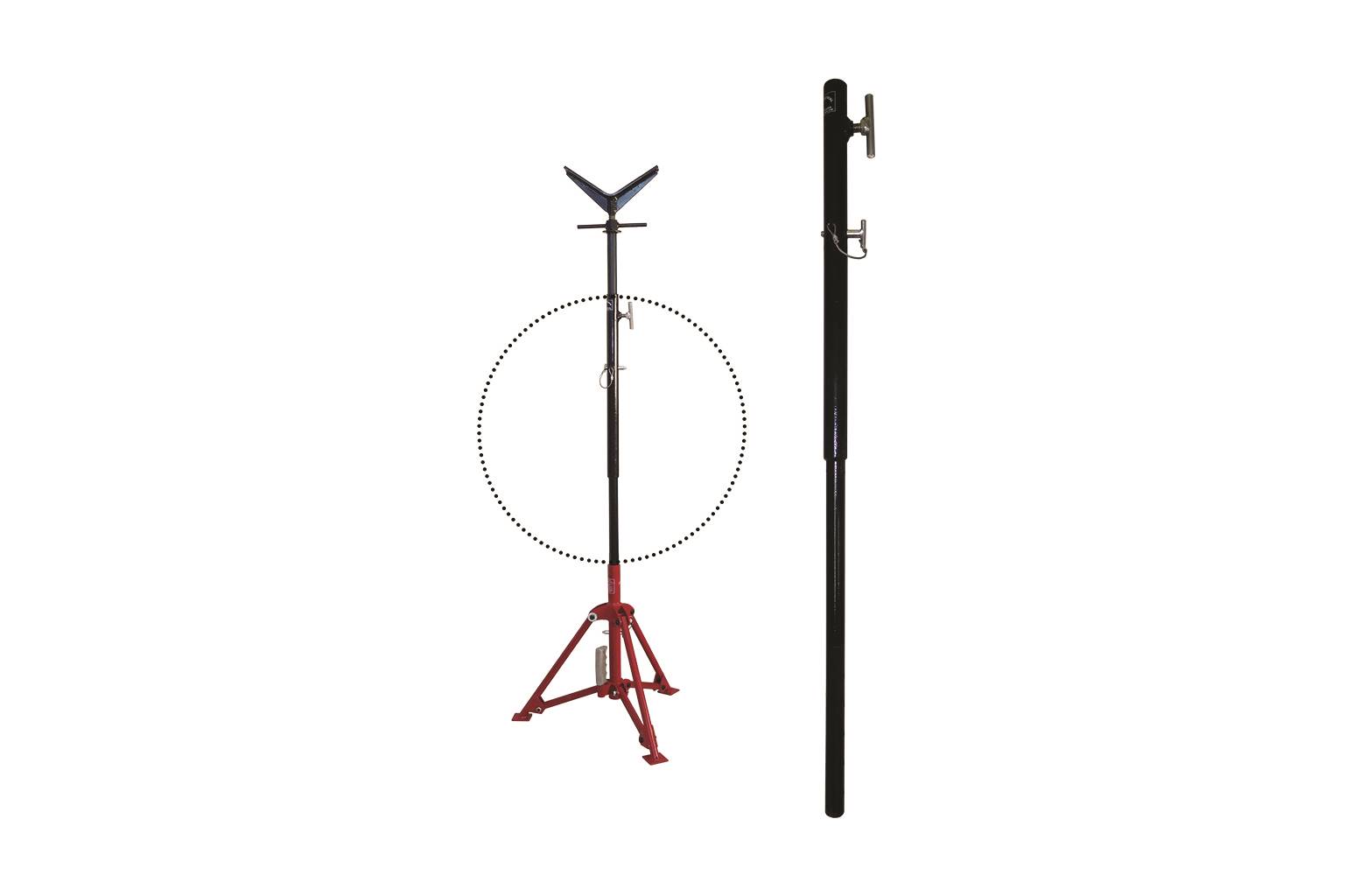 Javelin Industrial Heavy-Duty Pipe Stand Extender | javpse ...