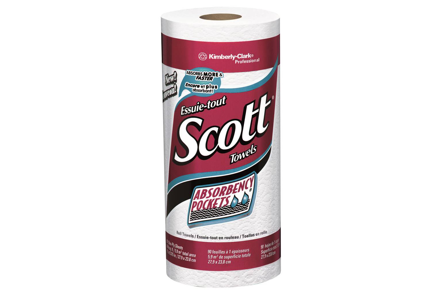 Kimberly Clark SCOTT PERFORATED KITCHEN ROLL TOWEL | kim41482 | Gregg ...
