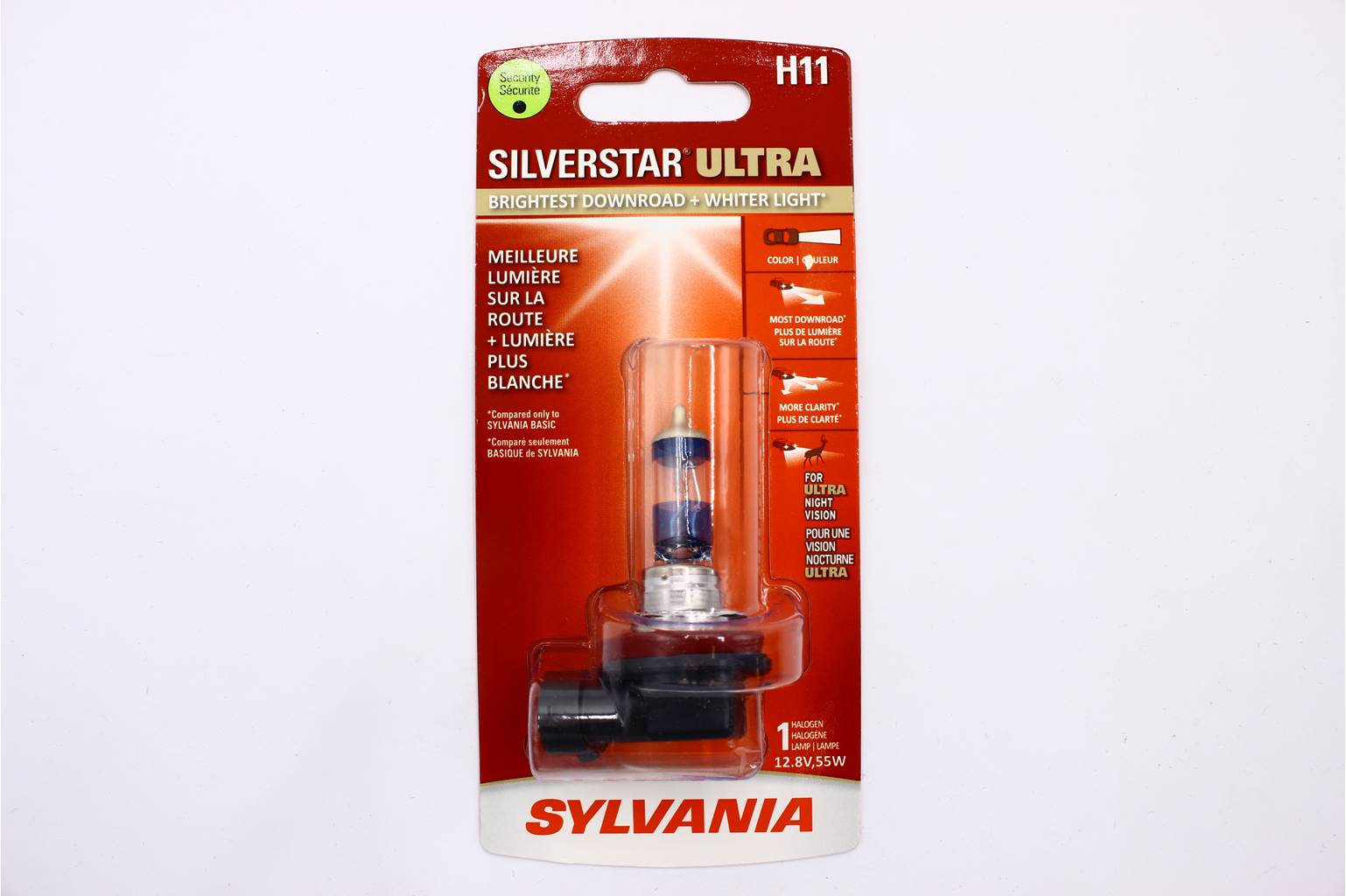 Philips/Sylvania/G.E./Wagner HALOGEN H11 55W SU BULB | ligbph11su ...