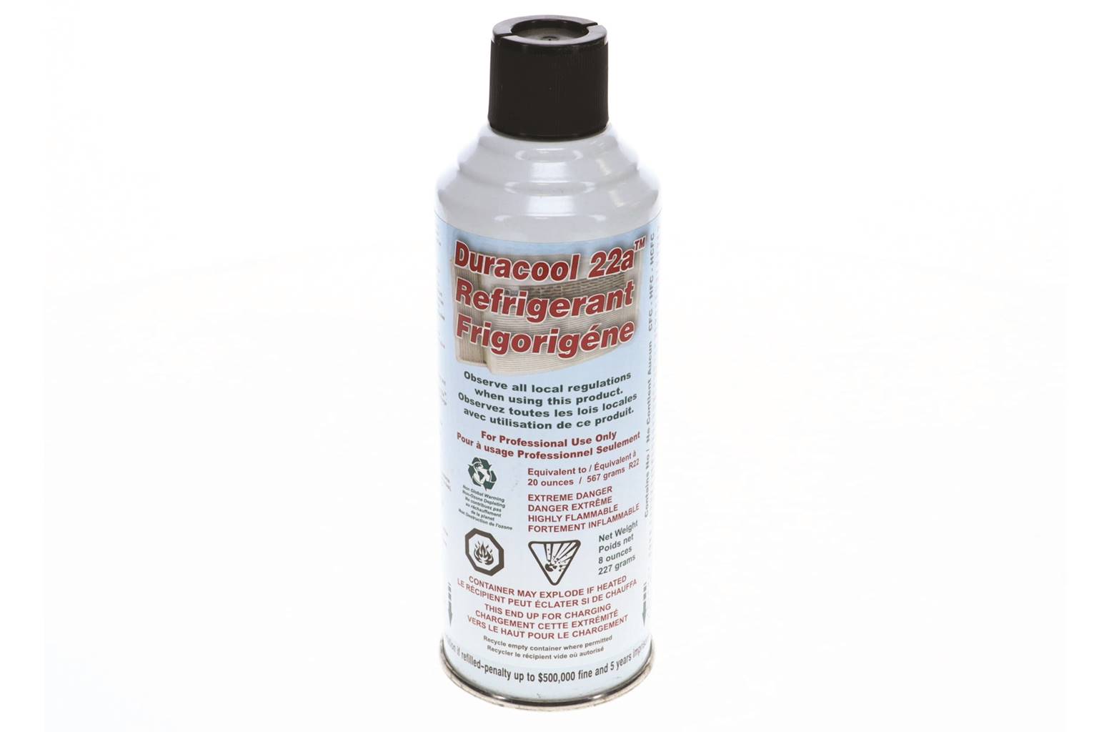 Duracool 8OZ 22A REFRIGERANT | llldc2222 | ohcanadasupply.ca
