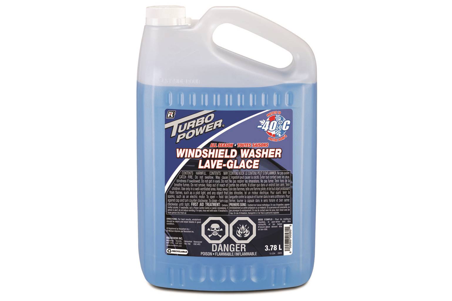 Recochem 3.78L JUG W/WASHER -40 | lllpm40 | Gregg Distributors LP