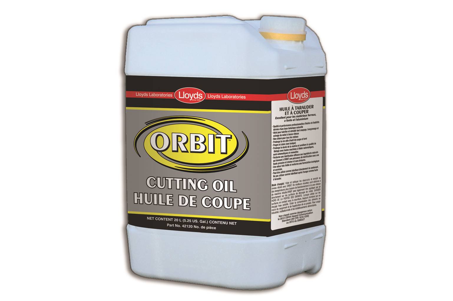 Lloyds Laboratories ORBIT PLANT OIL BASED CUTTING OIL | llo42120 ...