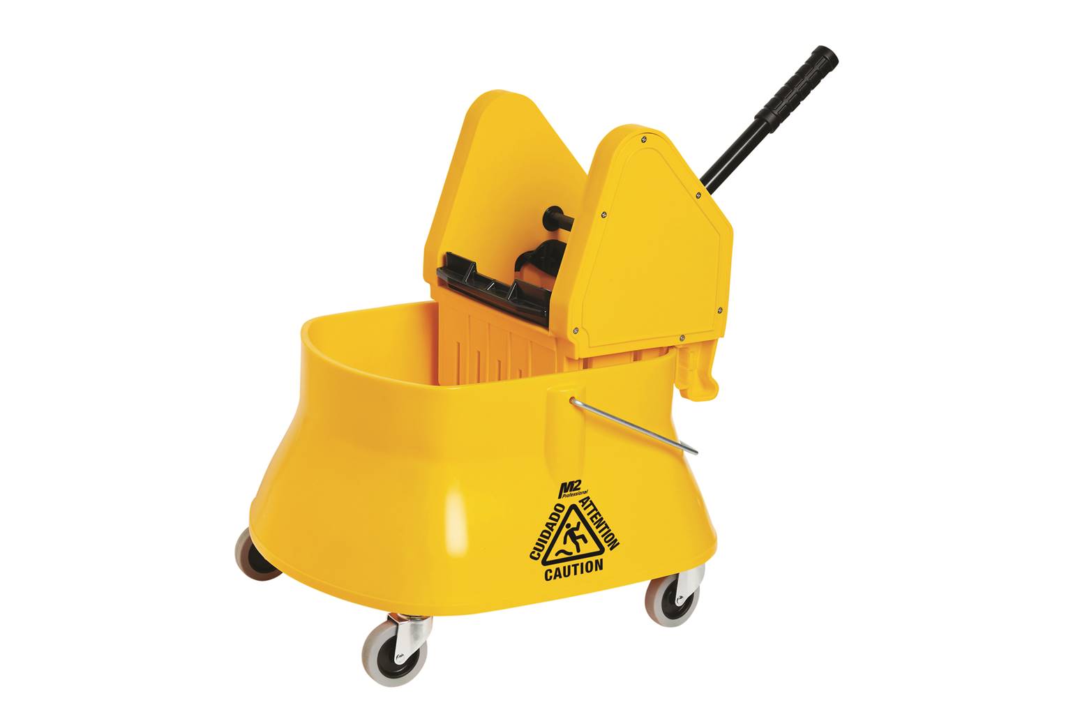 M2 Professional Champ Jr. Wringer & Janitorial Mop Bucket Combo ...