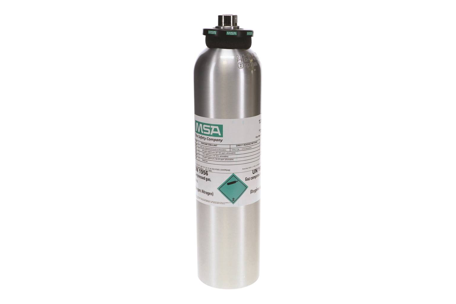 MSA Calibration Gas Cylinder | msa10045035 | ohcanadasupply.ca
