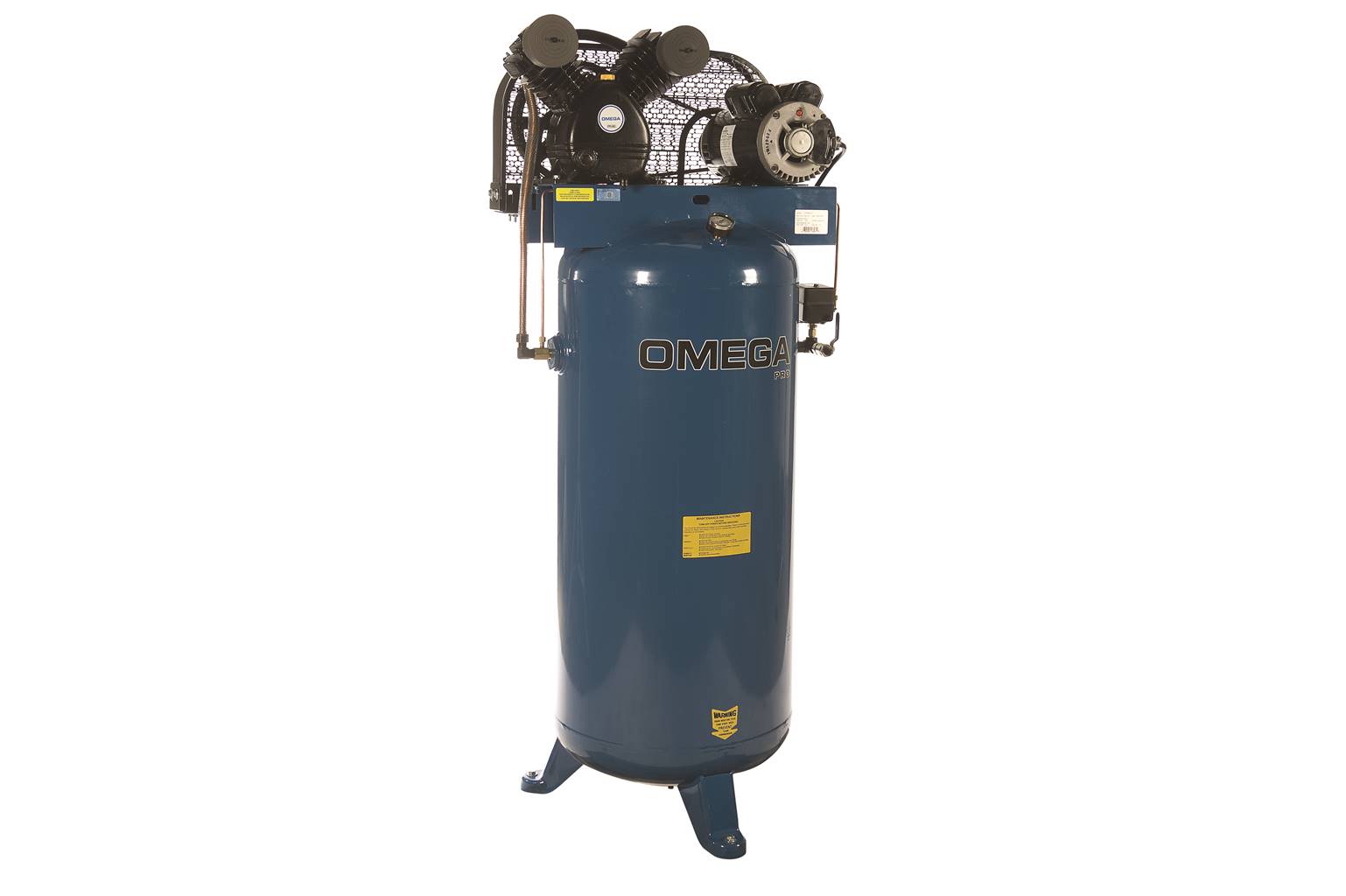 Omega Compressors 6HP 60GAL VERT. COMPRESS | omgpp6060v | ohcanadasupply.ca