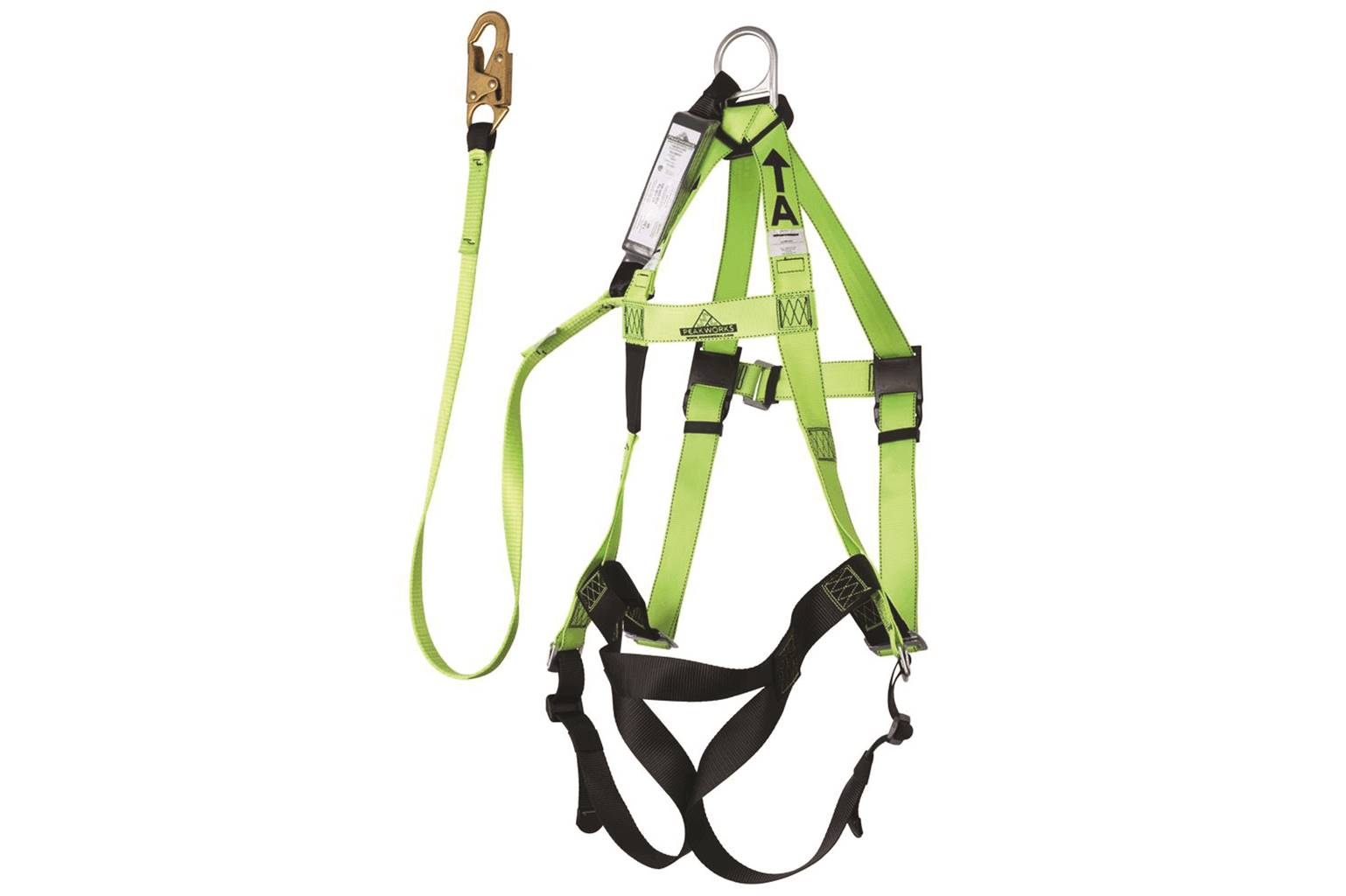 Peakworks CONTRACTOR SERIES HARNESS/LANYARD INTEGRAL COMBOS ...