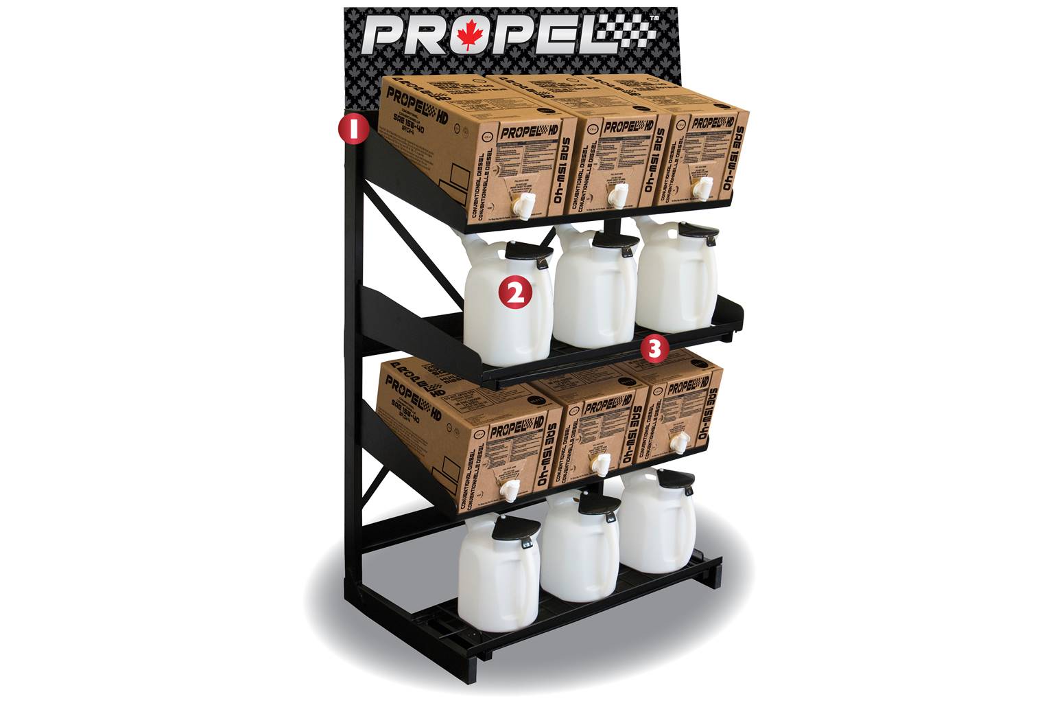 Propel Lubricants OIL RACK DRIP TRAY | pplbibdriptrays | ohcanadasupply.ca