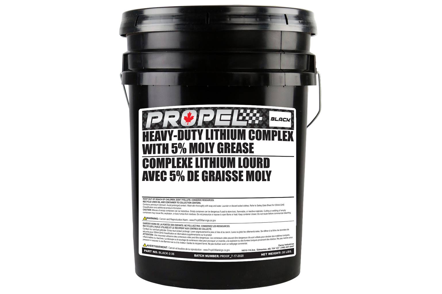 Propel Lubricants HEAVY-DUTY LITHIUM COMPLEX WITH 5% MOLY GREASE ...