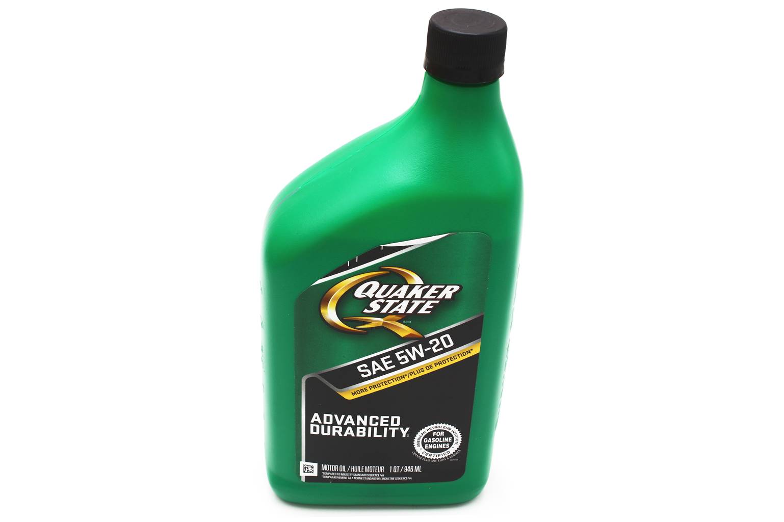 Quaker State 946 ML SAE 5W-20 ADVANCED DURABILITY™ MOTOR OIL ...