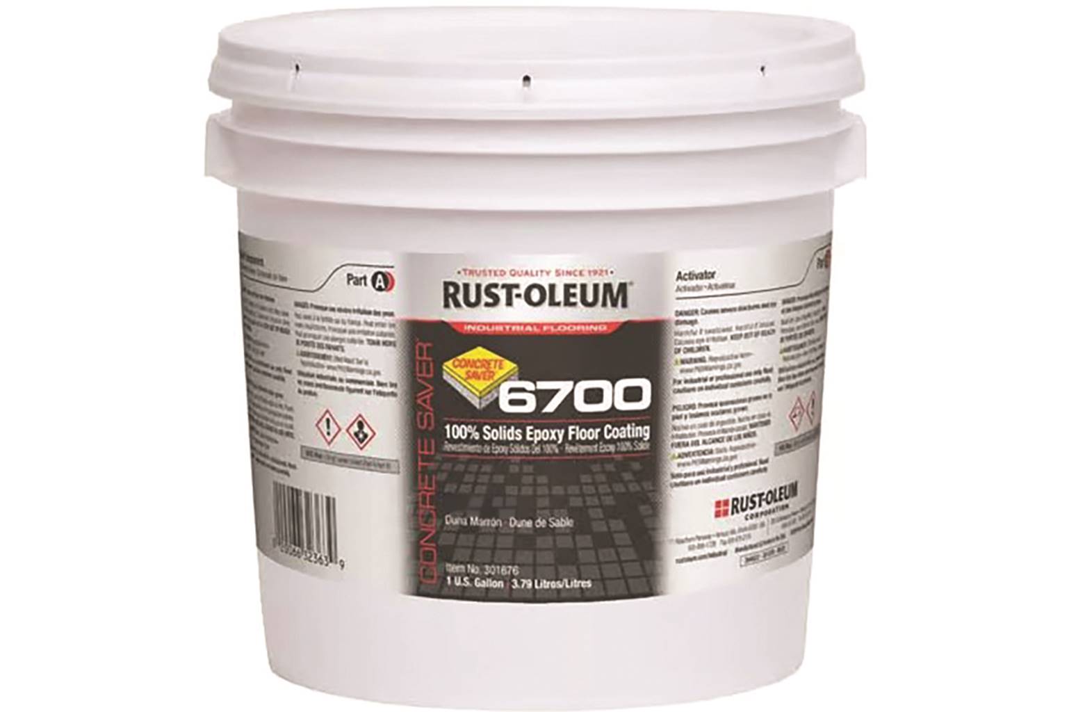 Rust-Oleum 6700 SYSTEM EXTENDED POT LIFE EPOXY FLOOR COATING ...