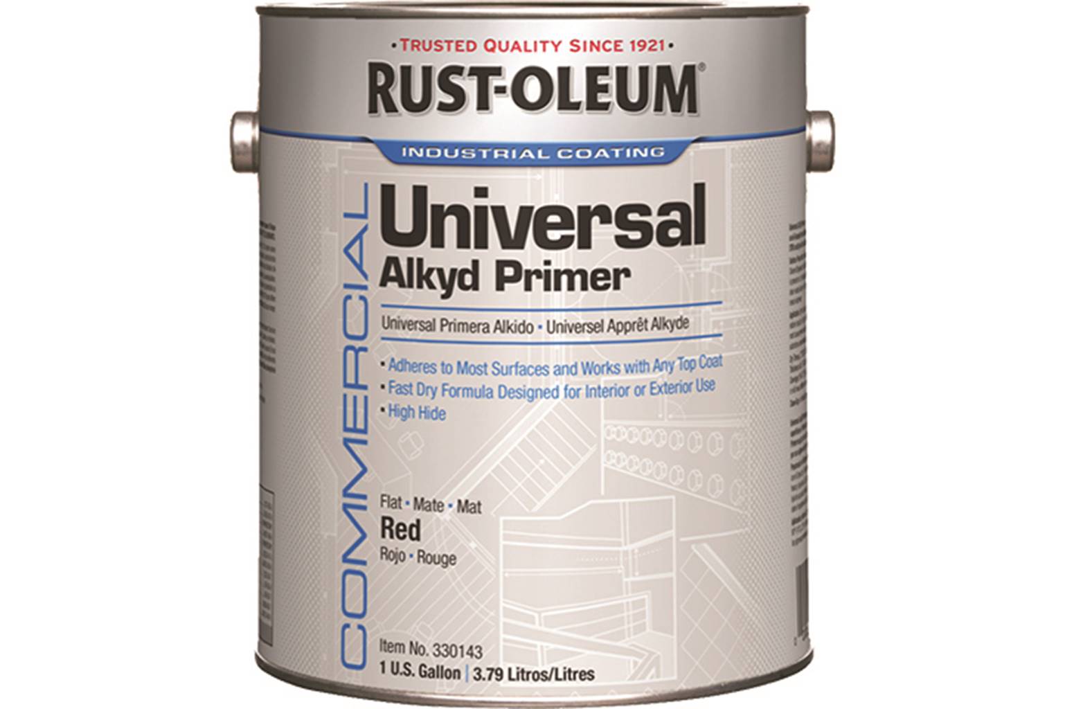 Rust-Oleum Universal Alkyd Primers - Red - Series | rus330143 ...