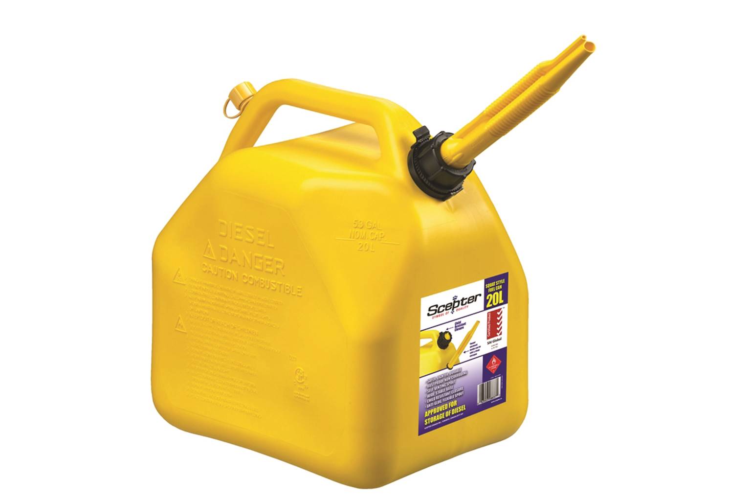 Scepter DIESEL JERRY CAN | sced520 | Gregg Distributors LP