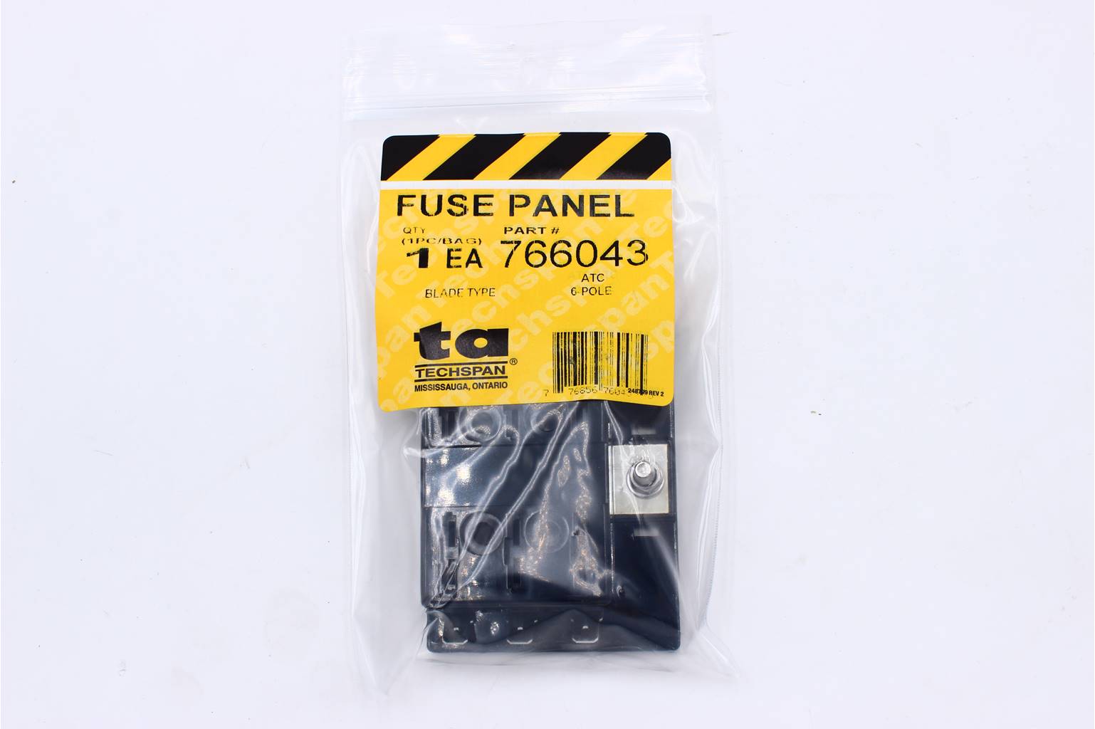 Techspan Blade-Type Fuse & Circuit Breaker Panel | tec766043ea ...