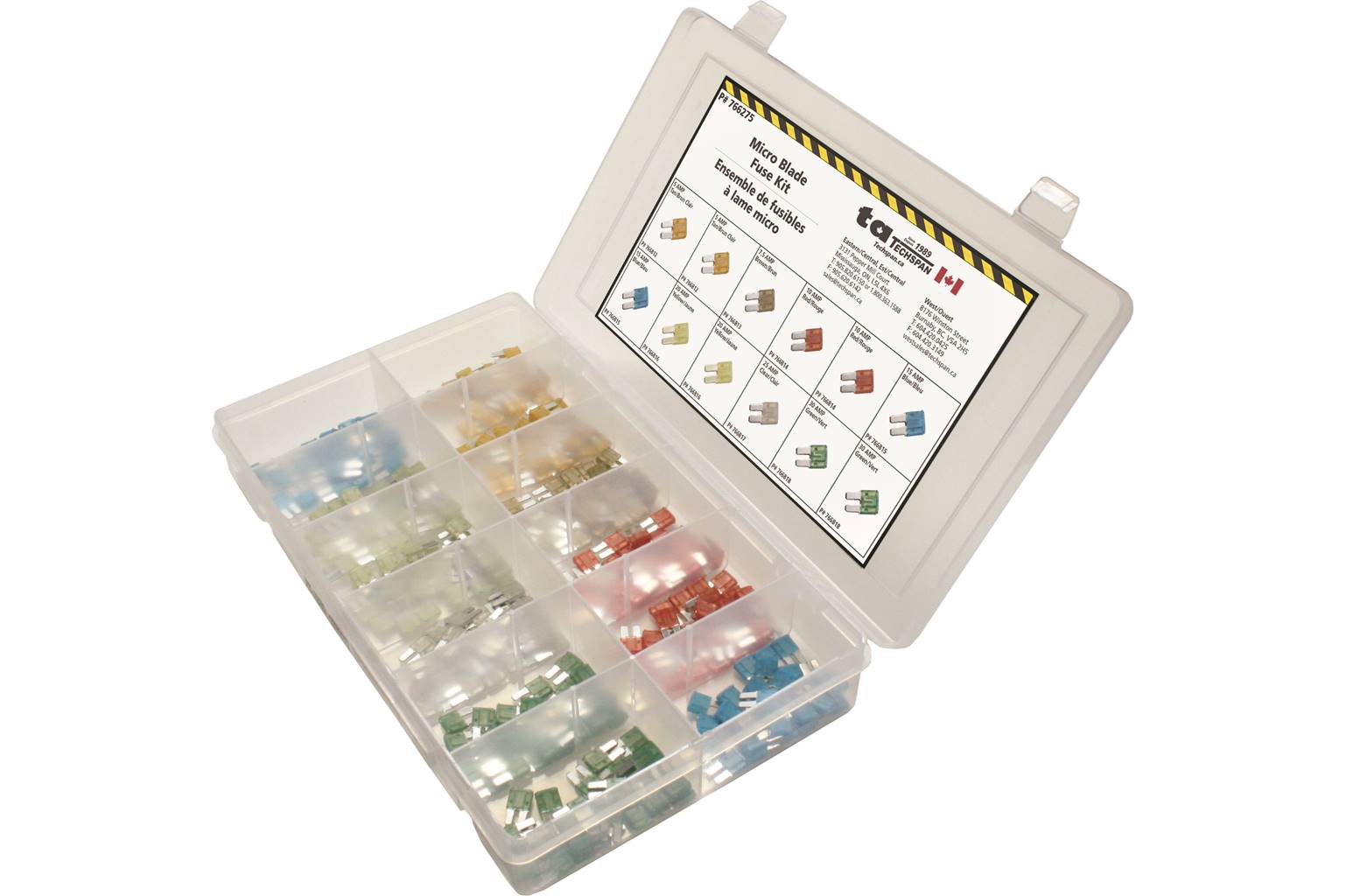 Techspan 300PC MICRO BLADE FUSE KIT | tec766275ea | ohcanadasupply.ca