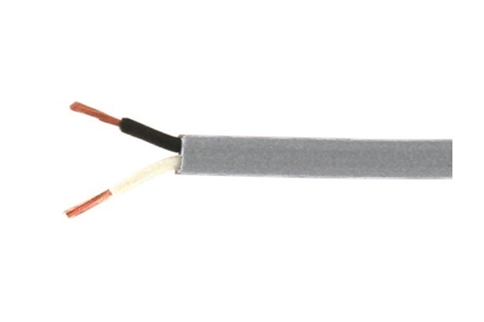 Techspan MULTI-CONDUCTOR, GREY JACKETED FLAT CABLES - 100 FT - Series ...
