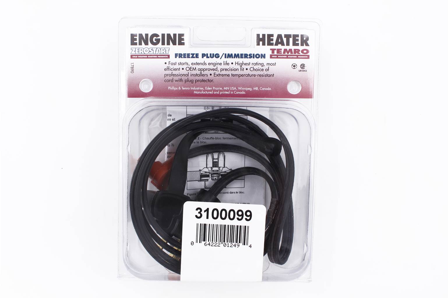 Temro ENGINE HEATER | tem3100099 | ohcanadasupply.ca