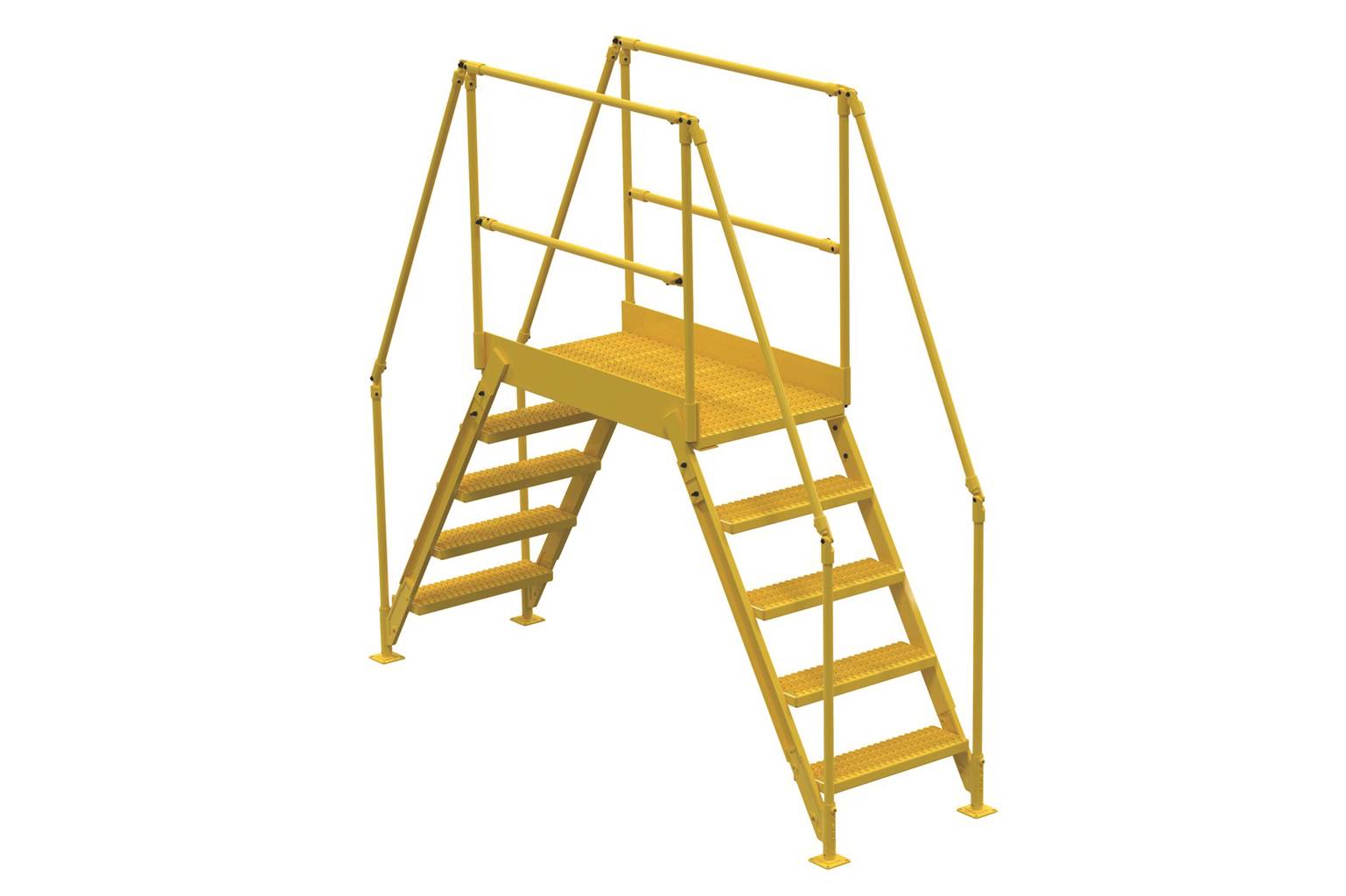 Vestil 5 STEP 38" X-OVER LADDER | vescol54633