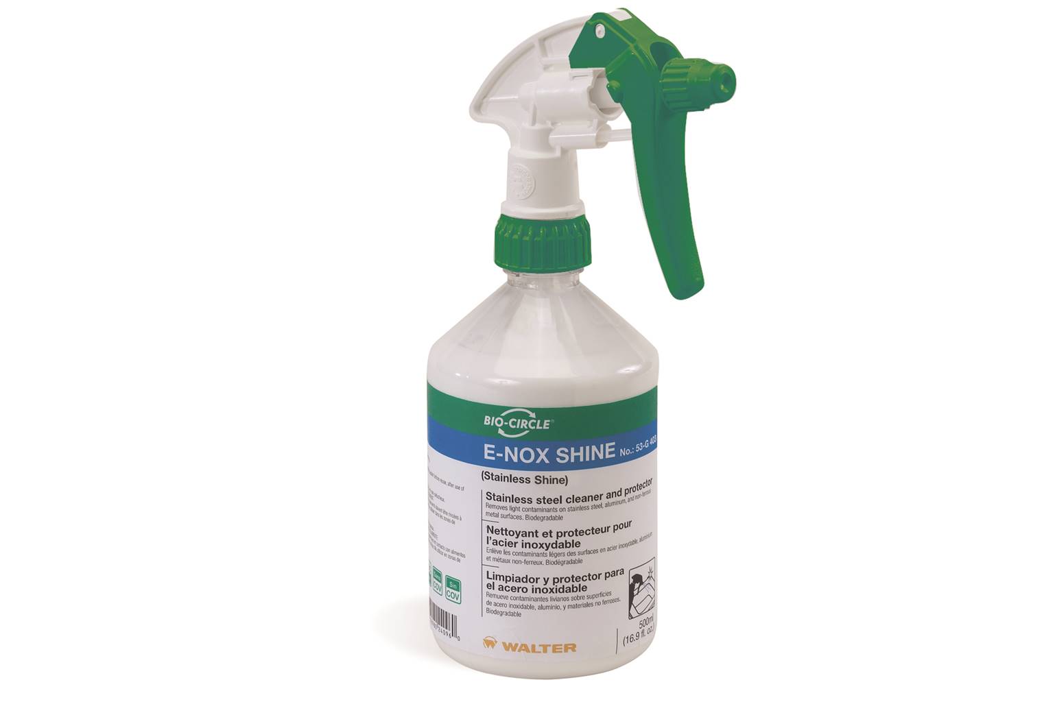 Walter E-NOX SHINE STAINLESS - STEEL SURFACE CLEANER & PROTECTOR ...