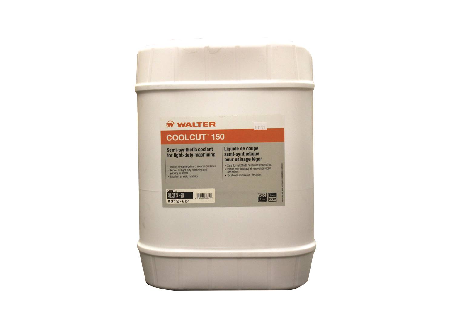 Walter Coolcut 150 Semisynthetic Metal Cutting Lubricant | wal58a157 ...